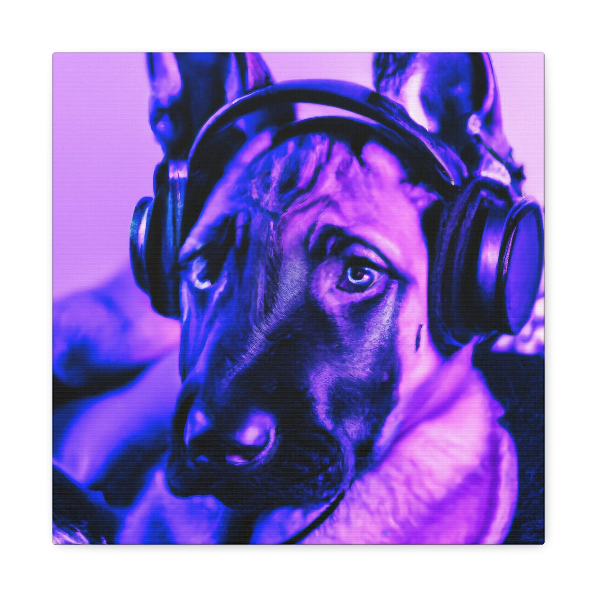 Countess Émilie de Stanhope - Belgian Malinois - Canvas – Wagswag